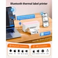 Shipping Label Printer - Thermal Label Printer for Shipping Packages ...