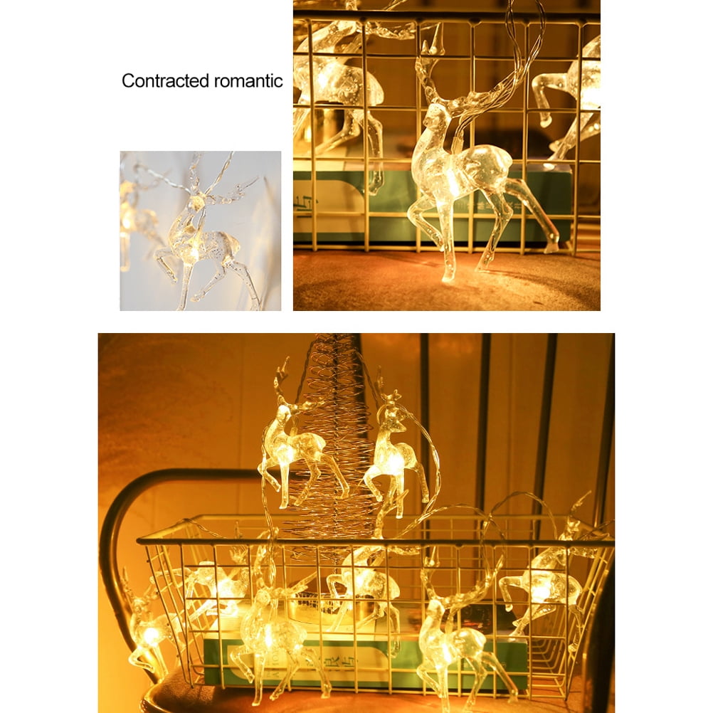 Click here for Estink Christmas Reindeer Lights Led String Lights... prices