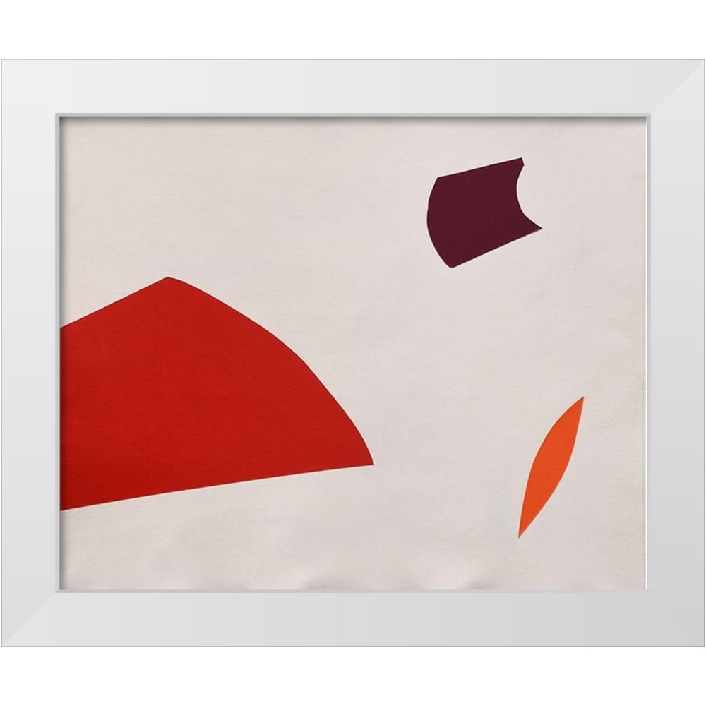 Roberts, Alan 14x12 White Modern Wood Framed Museum Art Print Titled ...