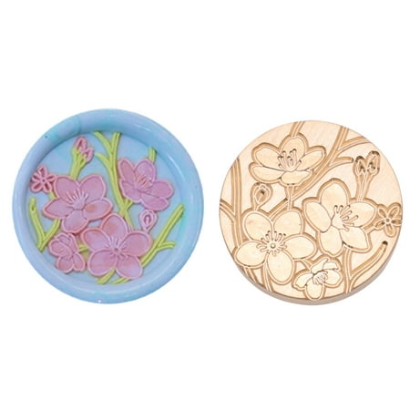 TB&W Tête d'impression de timbres de forme ronde en Relief 3D en cuivre ...
