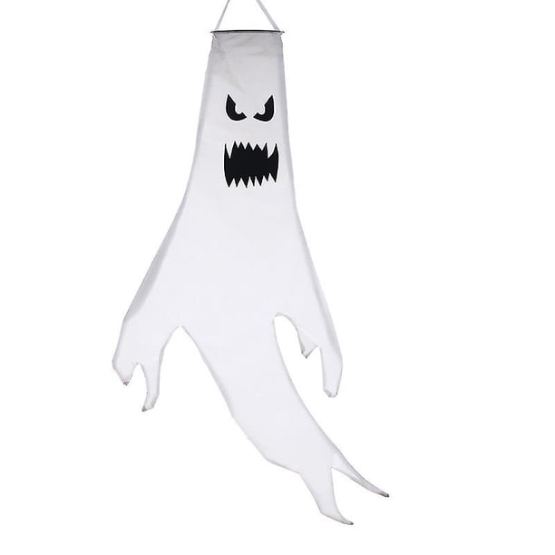 2 Pieces 120CM Spooky Ghost Indoor Halloween Decoration with LED Light ...