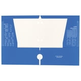 Five Star 4-Pocket Paper Folder, Cobalt Blue (33459) - Walmart.com