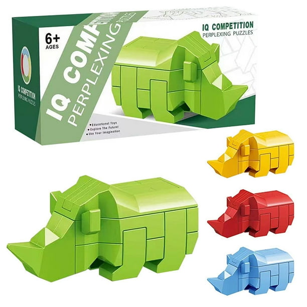 Kongming Lock Brain Teaser | 3D Brain Teaser Puzzle | Kong Ming Lock ...