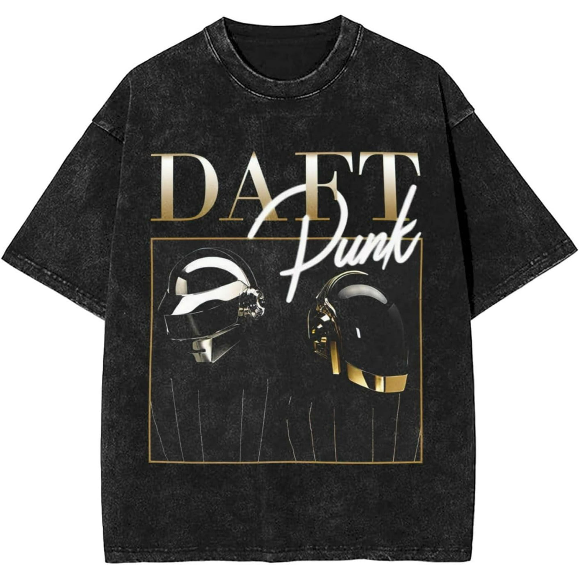 Click here for Saaghf Daft Music Punk Mens Womens Vintage Oversiz... prices