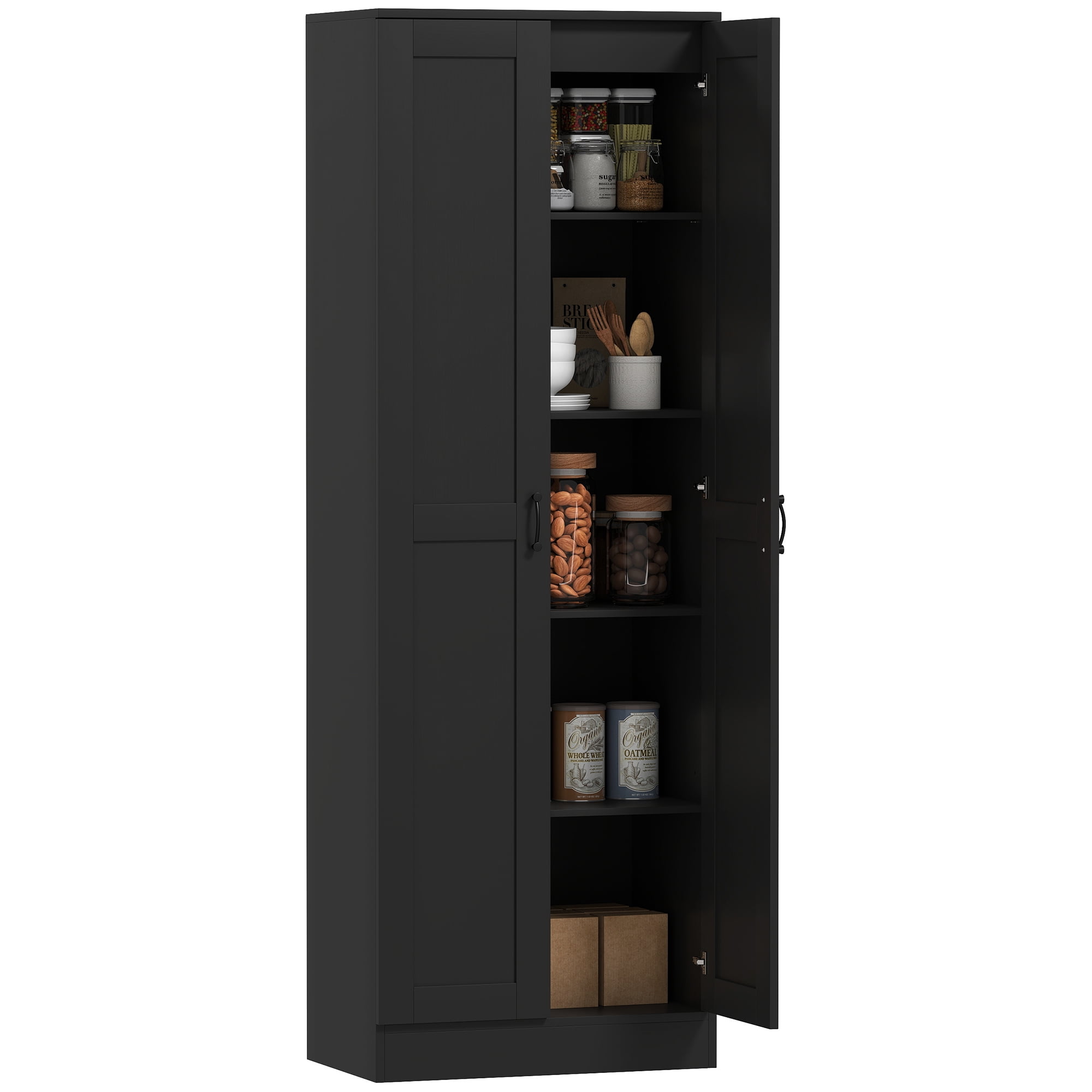 Click here for Homcom 5-Tier Storage Cabinet With Shelves  Kitche... prices