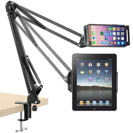 Overhead Video Stand Phone Holder Articulating Arm Phone Mount Table ...
