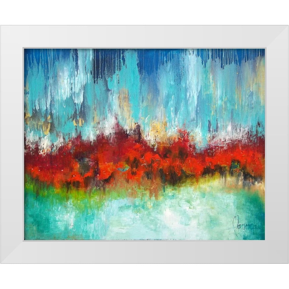 Herrera, Leticia 18x15 White Modern Wood Framed Museum Art Print Titled ...
