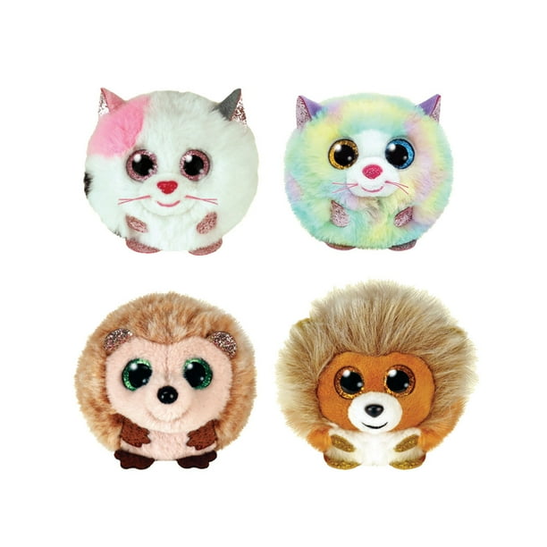 TY Puffies (Beanie Balls) Plushes - SET OF 4 Spring 2022 Releases ...
