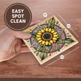 3drose, Sunflower Mandala Design with Geometric Floral Symmetry Pattern ...