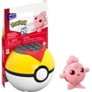 MEGA Pokémon Igglybuff Building Toy Kit, Poseable Action Figure (18 ...
