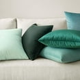 24x24 Inch Euro Sham Velvet Pillow Covers, Set of 2 Large Square ...