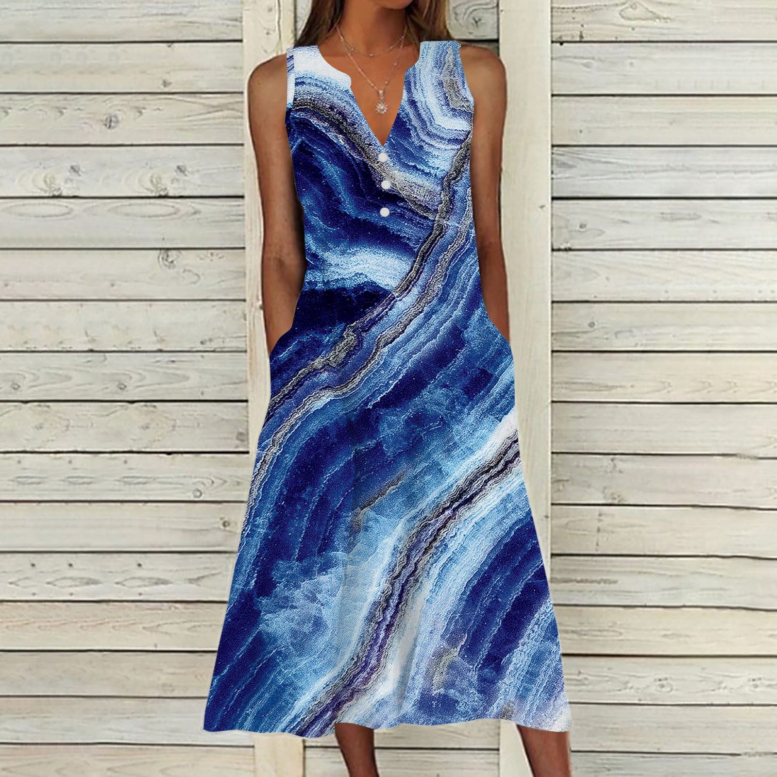 Click here for Fankiway Womens Summer Design Casual Dress Gradual... prices