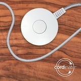 Cordinate Decor 6ft. Braided Extension Cord Tabletop Switch, 41095 ...