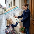 AJGRHE Windproof Travel Umbrella with Automatic Open Close Strong ...