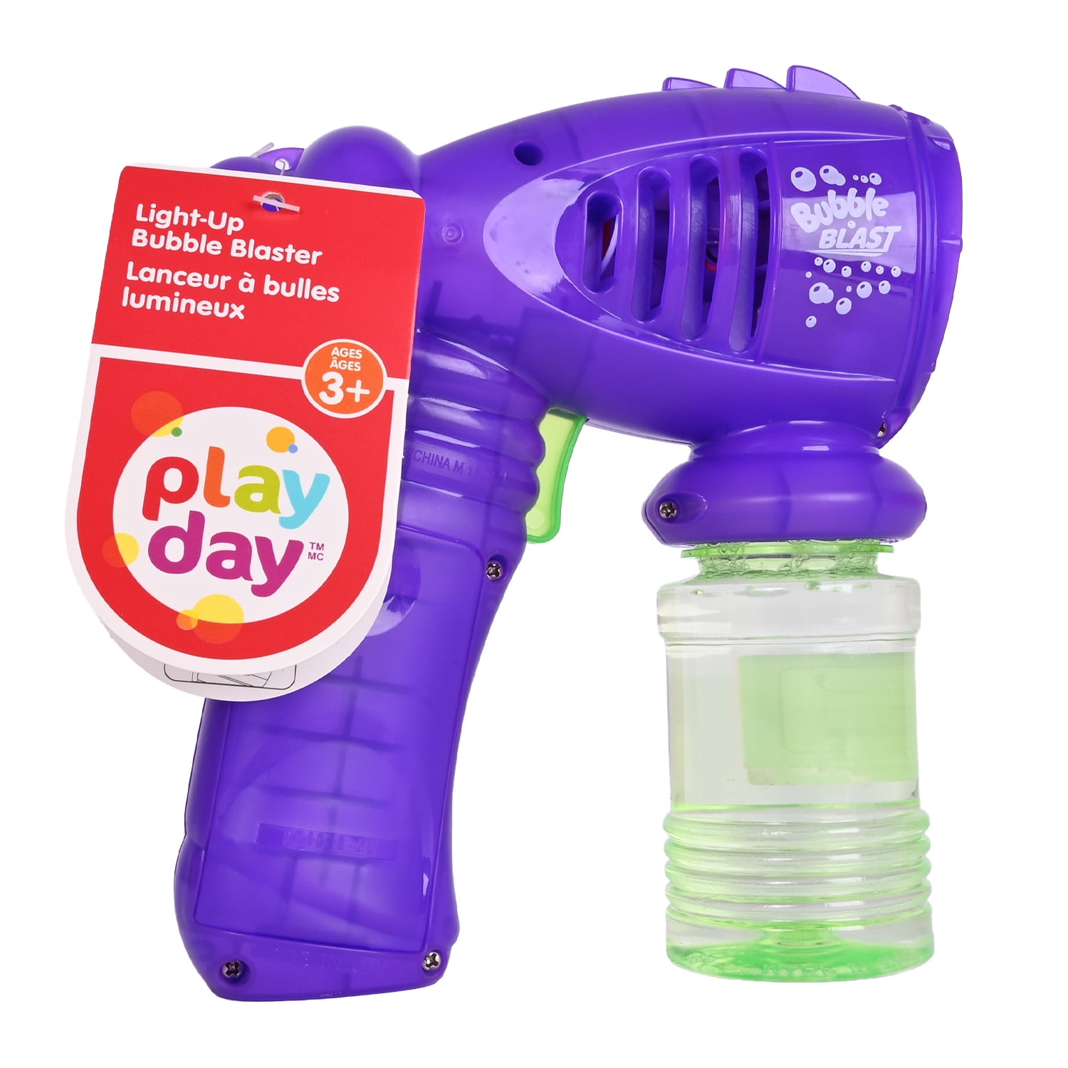 Click here for Play Day Light Up Purple Bubble Blaster prices