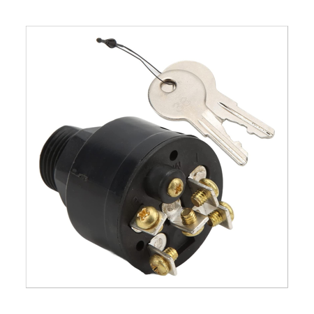 Ignition Switch, 3 Positions Ignition Key Switch 87‑88107 for Most ...