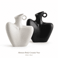 Abstract Body Ceramic Vase, Nordic Human Shape Decorative Flower Vase ...