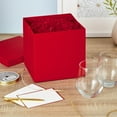 Hallmark 7" Large Gift Box with Lid (Red) for Birthdays, Christmas ...
