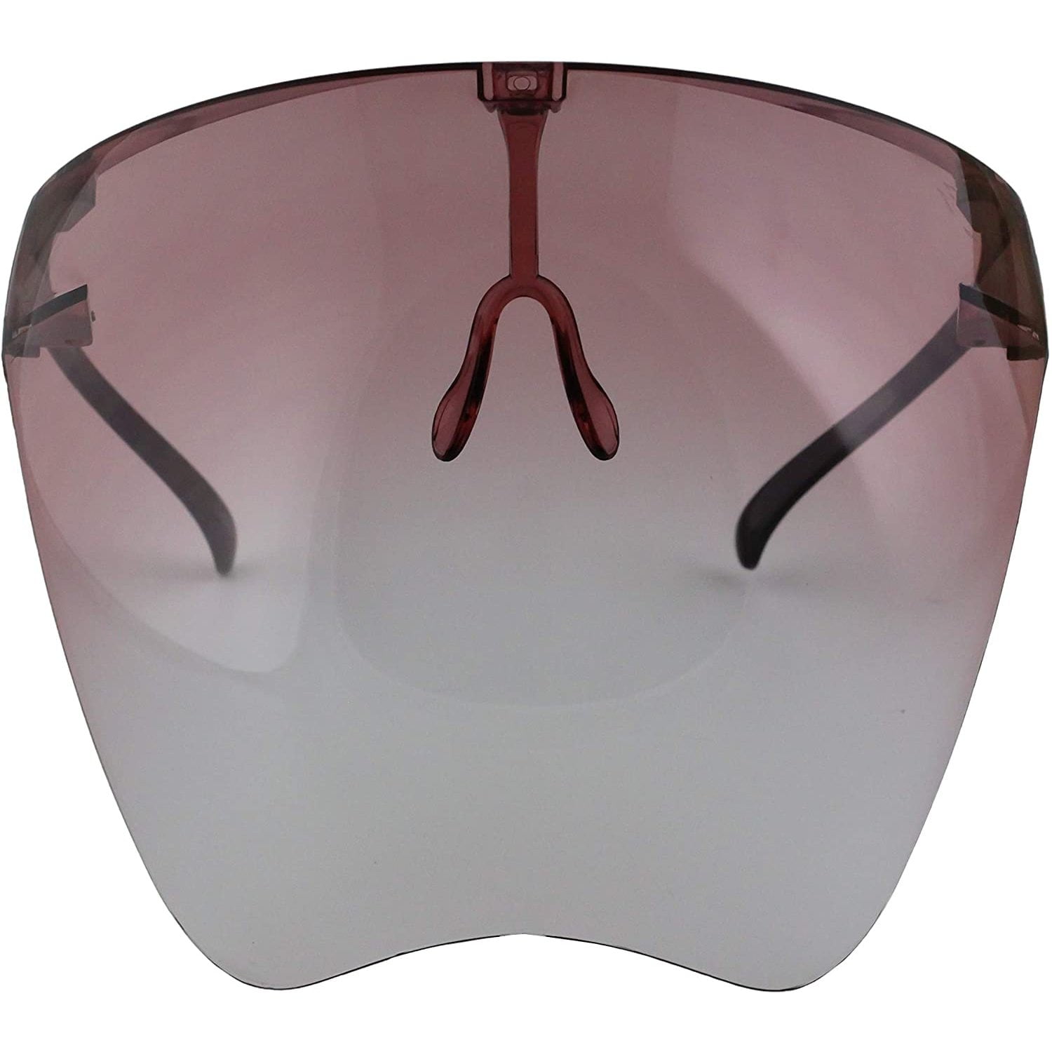 Futuristic Face Shield Mirrored Visor Sunglasses - Walmart.com