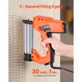 Multi-Function Electric Nail Gun,18 Gauge Dual Stapler and Brad Nailer ...