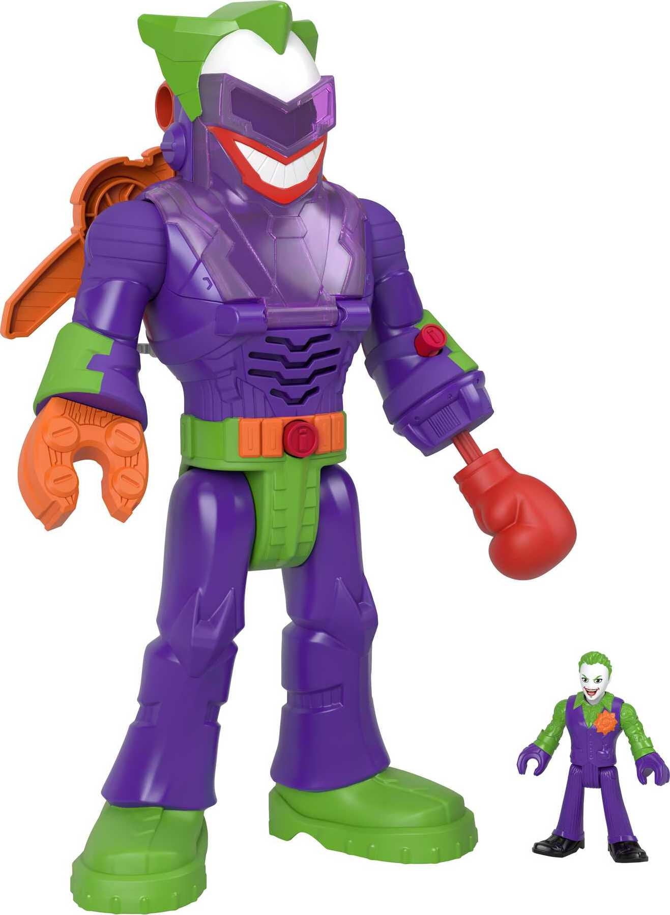Imaginext DC Super Friends The Joker Robot Toy with Lights Sounds and ...