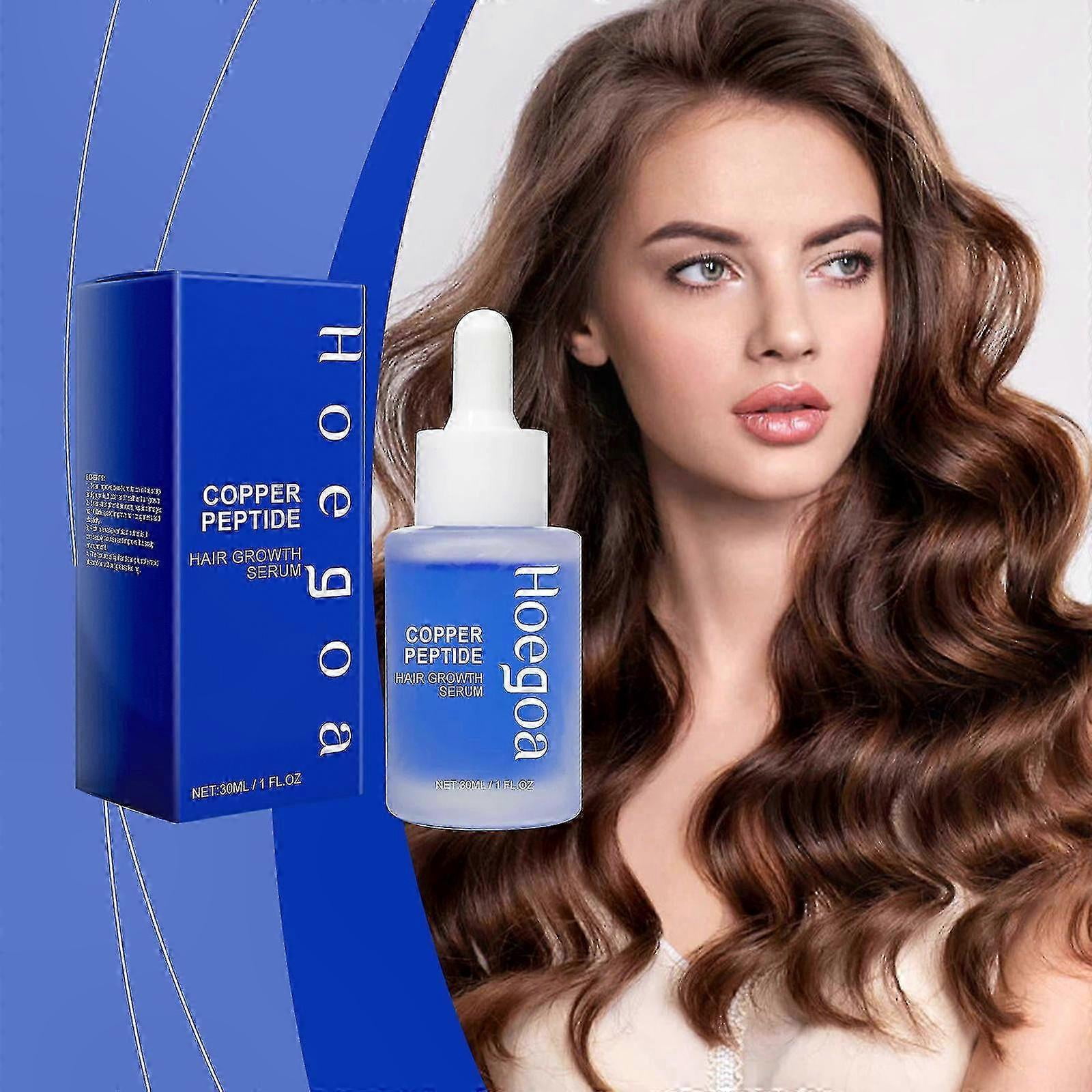 Copper Peptide Complex Hair Regrowth Serum for Men and Women | Walmart ...