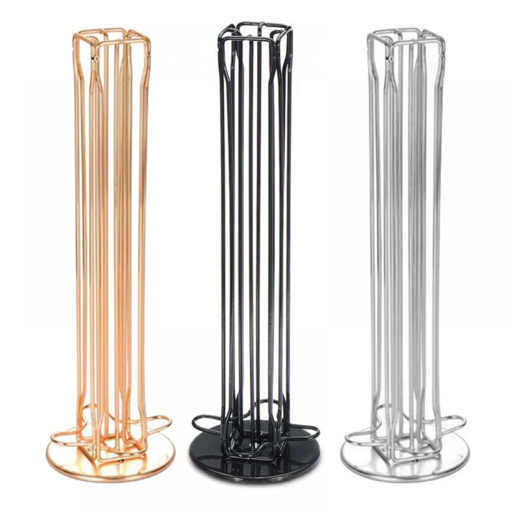 Coffee Pods Holder Silent 360-Degree Rotation Carousel Capsule Storage ...