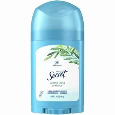 Secret Solid Antiperspirant and Deodorant Shower, Powder Fresh, 1.7 oz ...