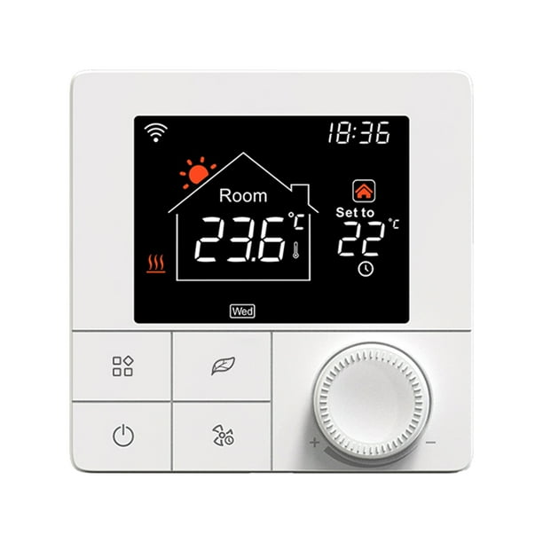 WIFI Water Underfloor Heating 3A Thermostat with Application & Voice ...