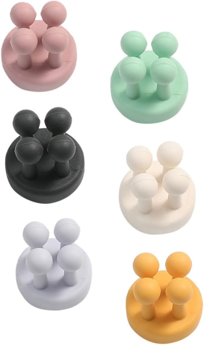 6pcs Razor Hook Wall Mounted Holder Wall Clothes Hanger Wall Mounted ...