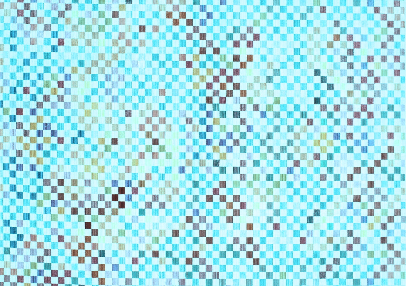 Ahgly Company Indoor Rectangle Abstract Light Blue Contemporary Area ...