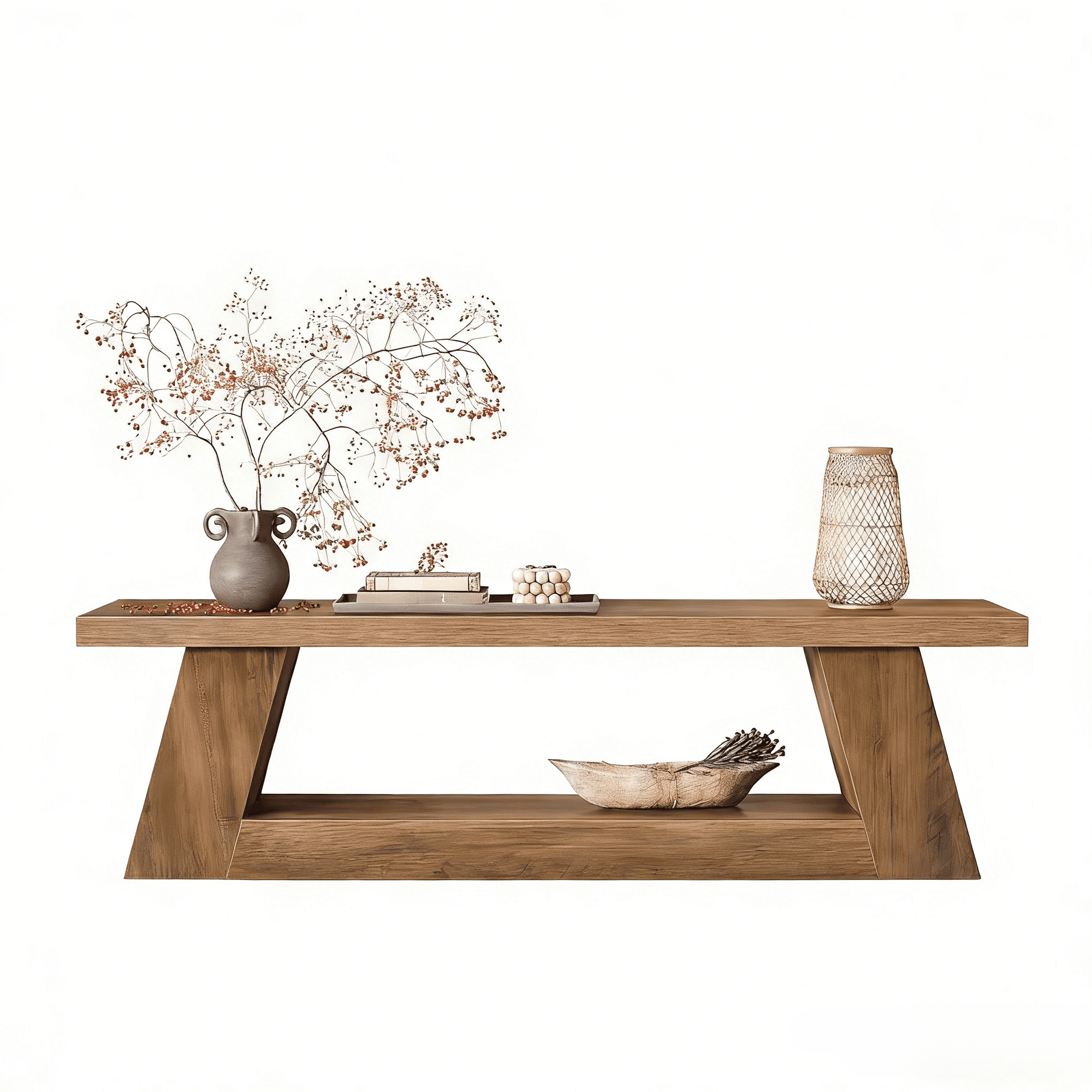 Click here for Fnova 63 Inch Modern Wooden Entryway Bench  Narrow... prices