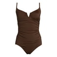 Time and Tru women's V-Wire One Piece Swimsuit - Walmart.com