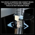 5-in-1 Sink Wrench | Upgraded Multi-Function Faucet & Basin Wrench Tool ...