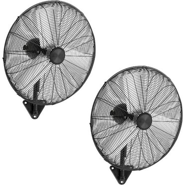 Easoger Industria Wall Mount Fan, 20 Inch High Velocity Metal ...