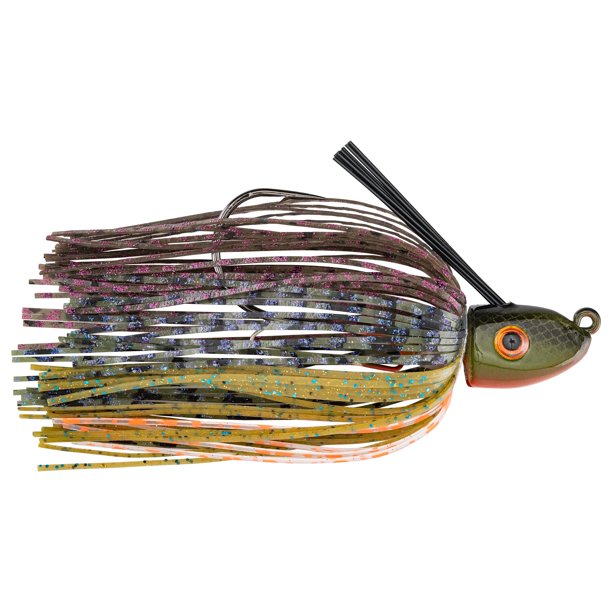 Strike King Tour Grade Swim Jig 3/8 oz Rage Menace Bluegill Swim Jig ...