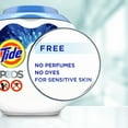 Tide Pods Ultra Oxi Free Laundry Detergent Pacs, Hypoallergenic ...
