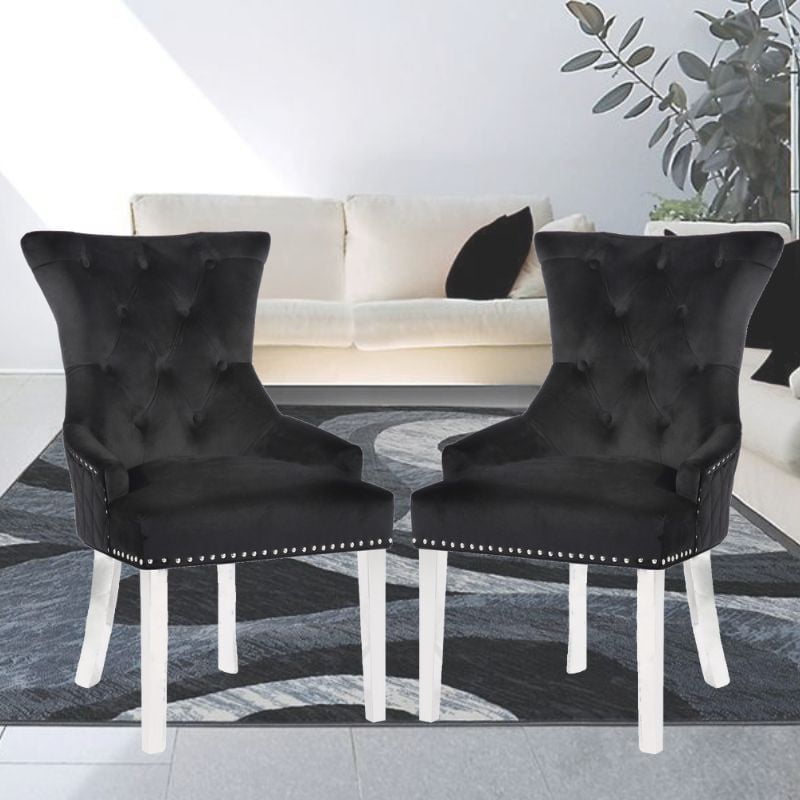 Click here for Take Me Home Furniture Gothel Chair In Black  Nail... prices