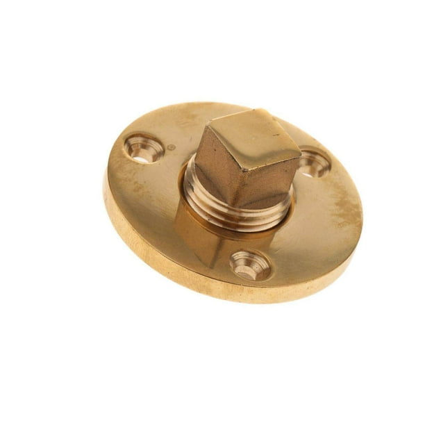 Boat Marine Garboard Drain Plug Machined Garboard Drain Brass Fits 1 ...