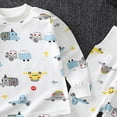 CAUYDYBaby Toddler Kids Cotton Long Sleeve High Waisted Pants Cute ...