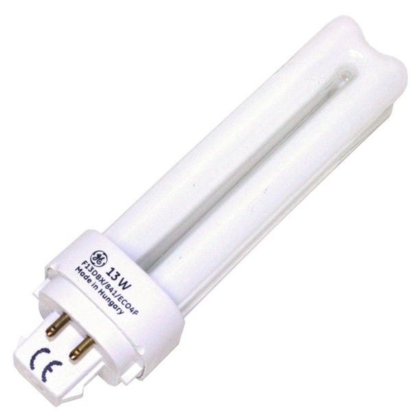 GE 97597 (4-Pack) F13DBX/841/ECO4P 13-Watt Quad-Tube Compact ...