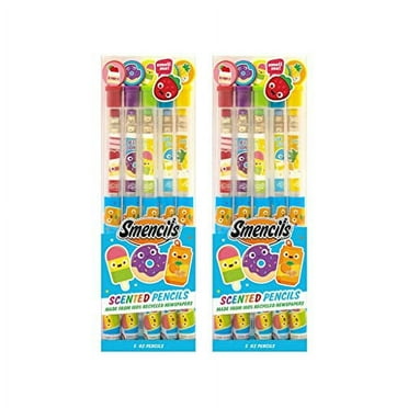 Scentco Holiday Smencils 5-Pack of HB #2 Scented Pencils - Walmart.com