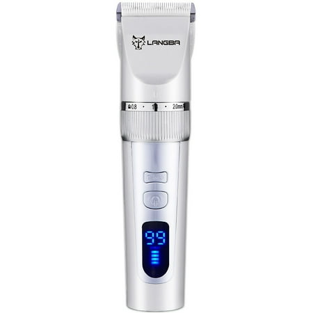 Homeex Pet Electric Scissors Liquid Crystal Shaver High Power Electric ...