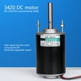 12/24V Permanent Magnets Motor Low Noise Reversible Electric Gear Motor ...