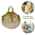 Uxcell Cotton Mesh Bag, 15x13.8" Reusable Mesh Net String Grocery Bags ...