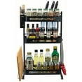 Sorbus 3-Tier Metal Kitchen Spice Rack, Countertop Organizer Storage ...