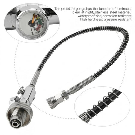 Ymiko Oxygen Cylinder Inflation Valve, High Pressure Gas Fill Junction ...