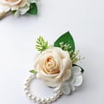 2 Pcs Wrist Corsage and Boutonniere Set,Corsage for Wedding ...