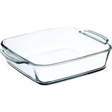 Simax Square Clear Glass Roaster | Heat, Cold and Shock Proof, Made in ...