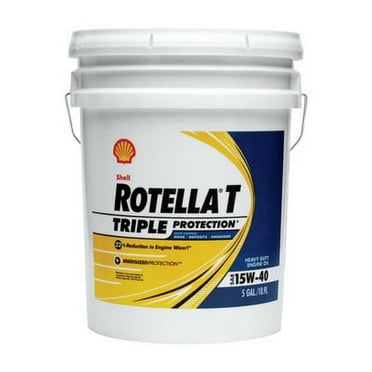 Shell Rotella T5 10W-30 Synthetic Blend Diesel Engine Oil, 1 qt ...